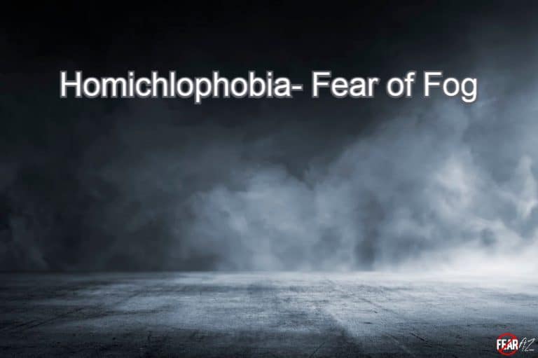 Homichlophobia - Fear of Fog